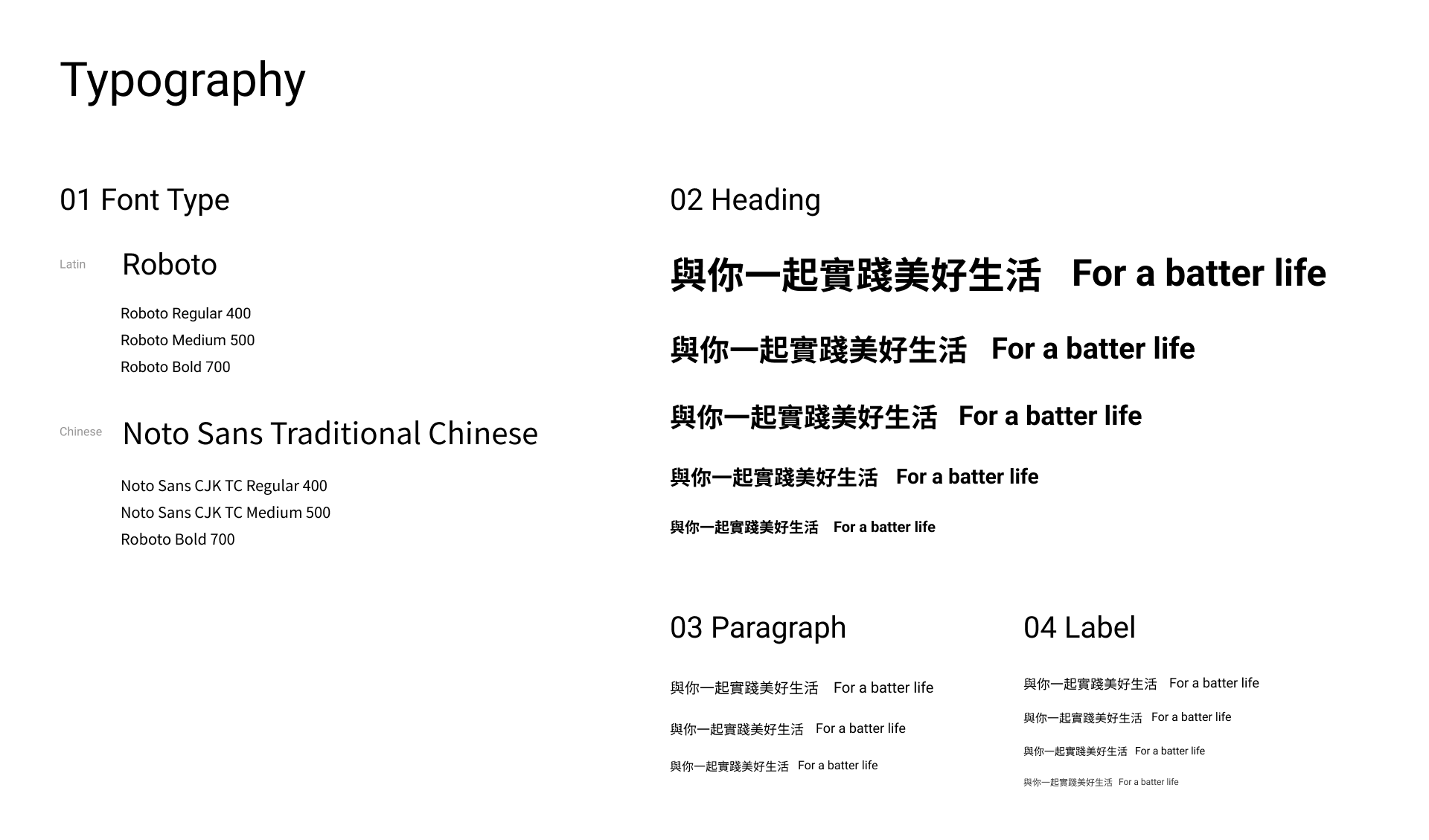 CH Design System | ADJ Design | Dandan Shan Portfolio